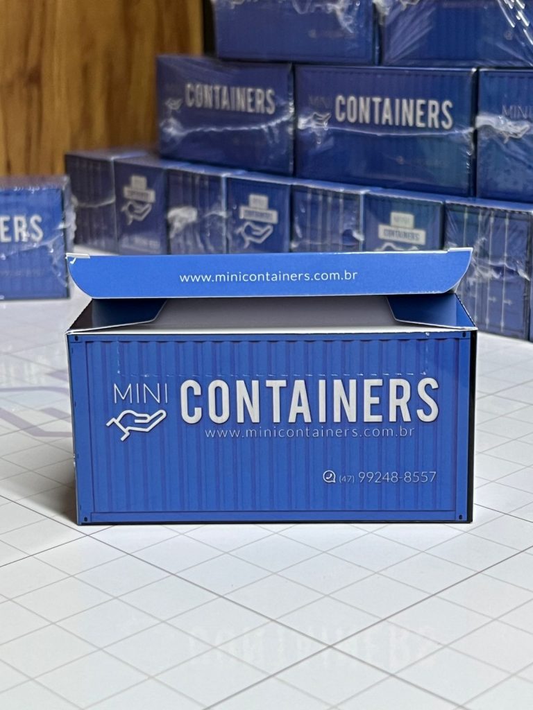 Mini Container Bloco de Notas - Mini Containers